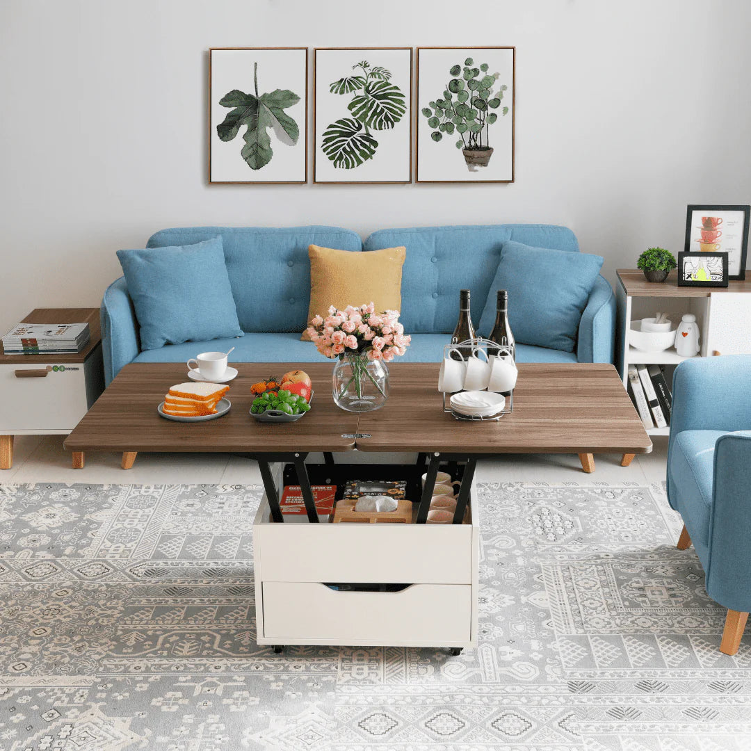 Diy adjustable height coffee table store